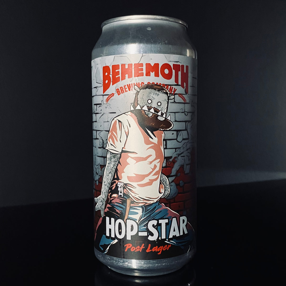 Behemoth, Hop-Star Post Lager, 440ml – My Beer Dealer