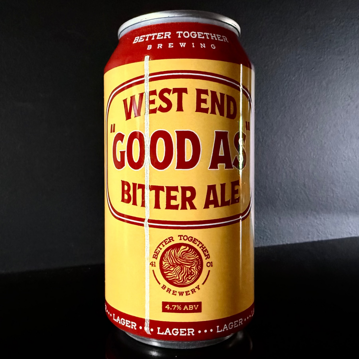 Better Together, West End "Good As" Bitter Ale, 375ml – My Beer Dealer