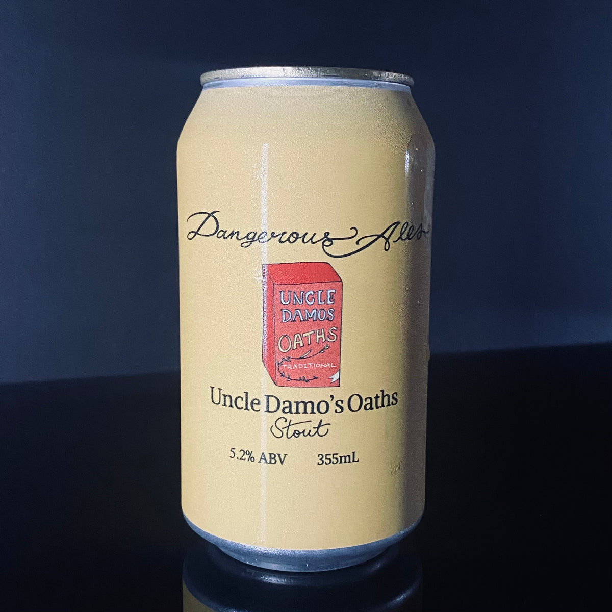 Dangerous Ales, Uncle Damo's Oaths Stout, 355ml – My Beer Dealer