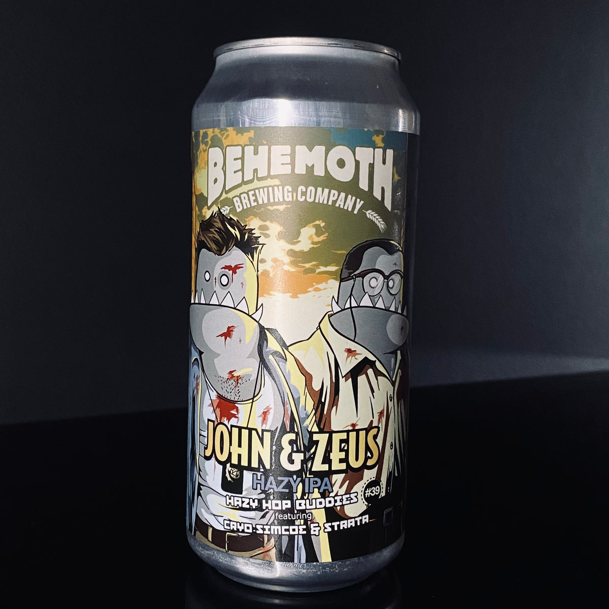 Behemoth, Hop Buddies John & Zeus, 440ml – My Beer Dealer
