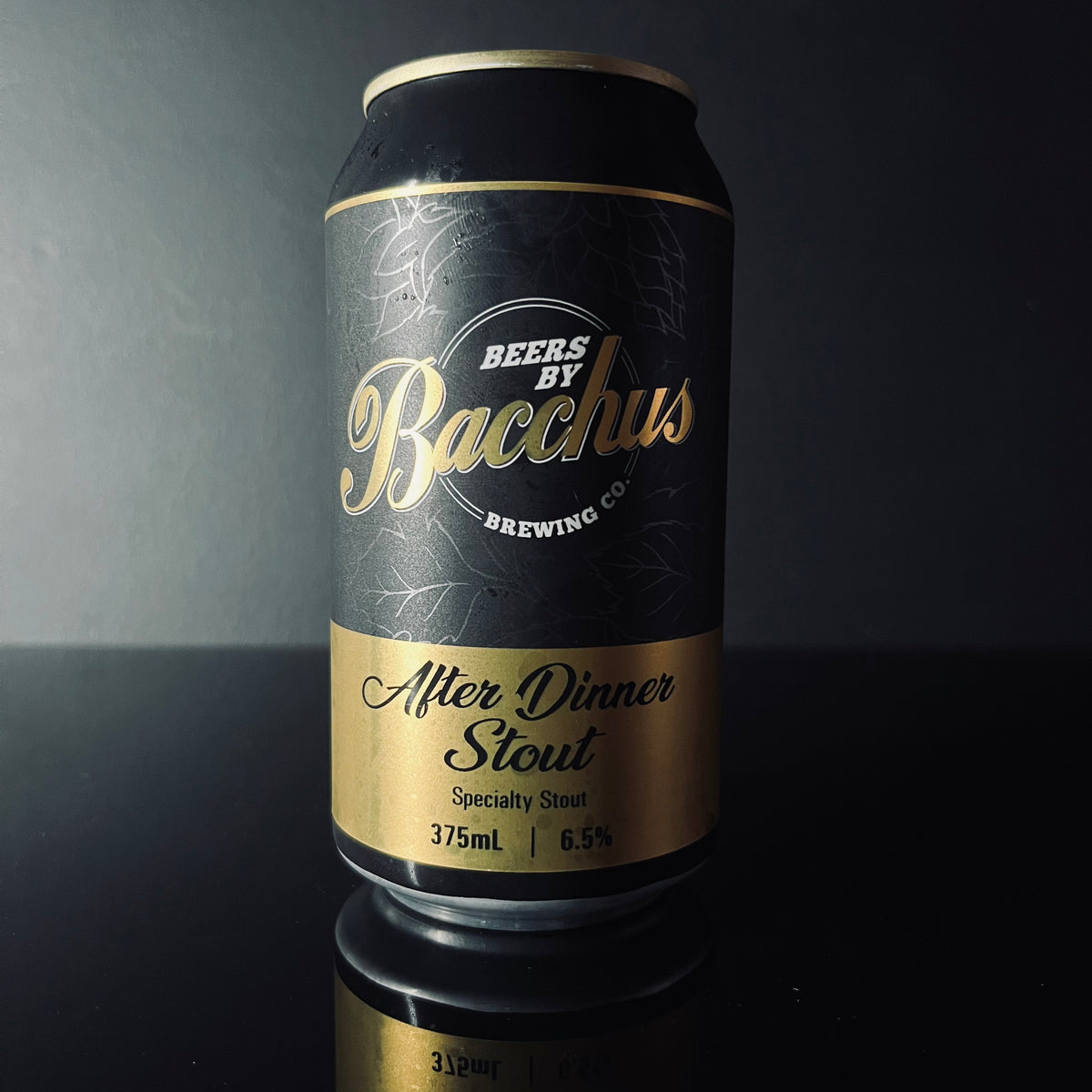 Bacchus Brewing Co. After Dinner Stout: Mint Stout, 375ml – My Beer Dealer