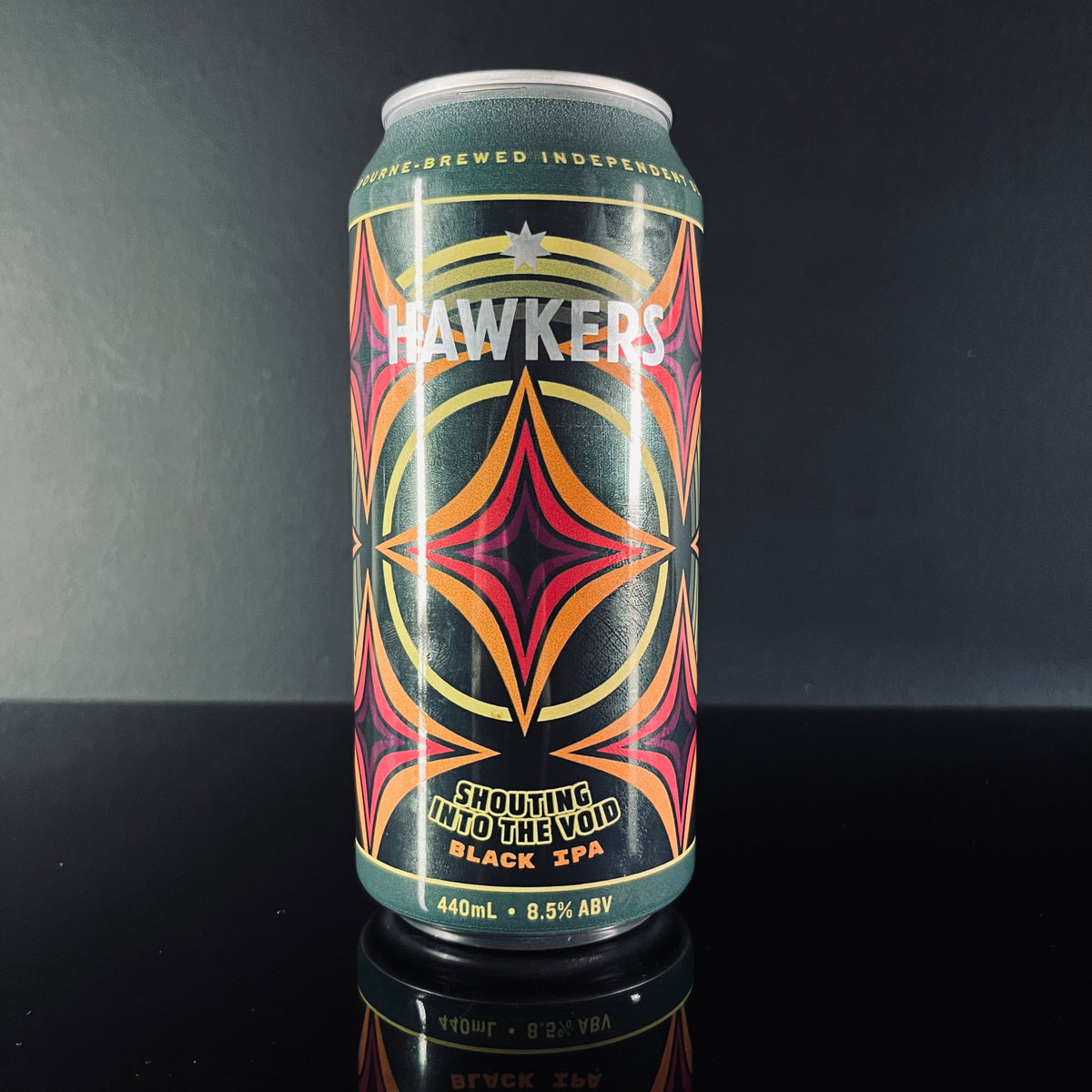 Hawkers Beer, Shouting Into The Void: Black IPA, 440ml – My Beer Dealer