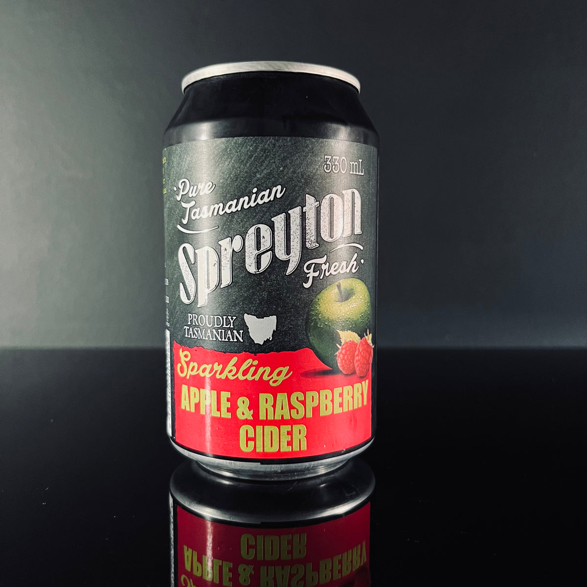 Spreyton, No-Alc Apple Raspberry Cider, 330ml – My Beer Dealer