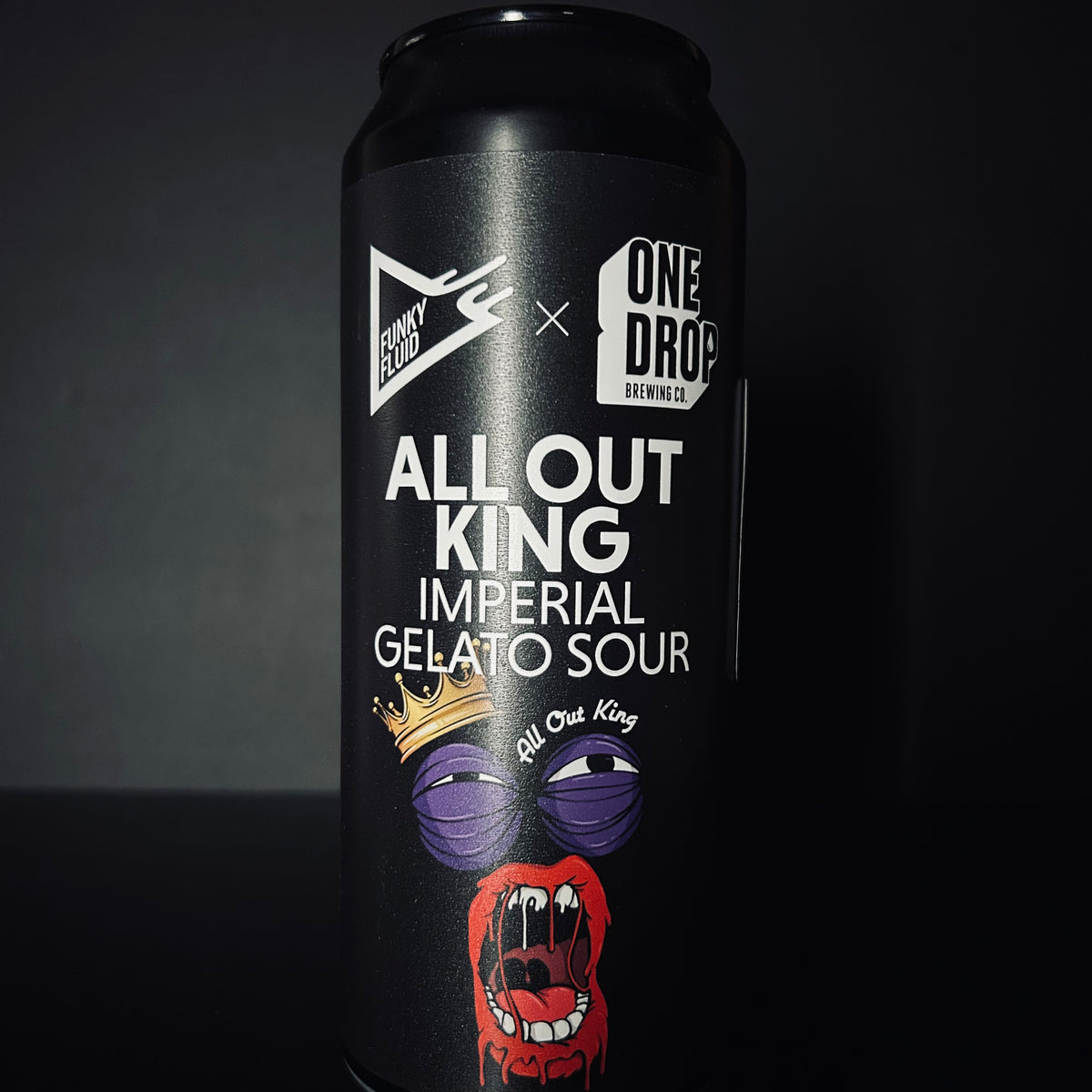 Funky Fluid x One Drop, Gelato: All Out King Imperial Sour, 500ml – My ...