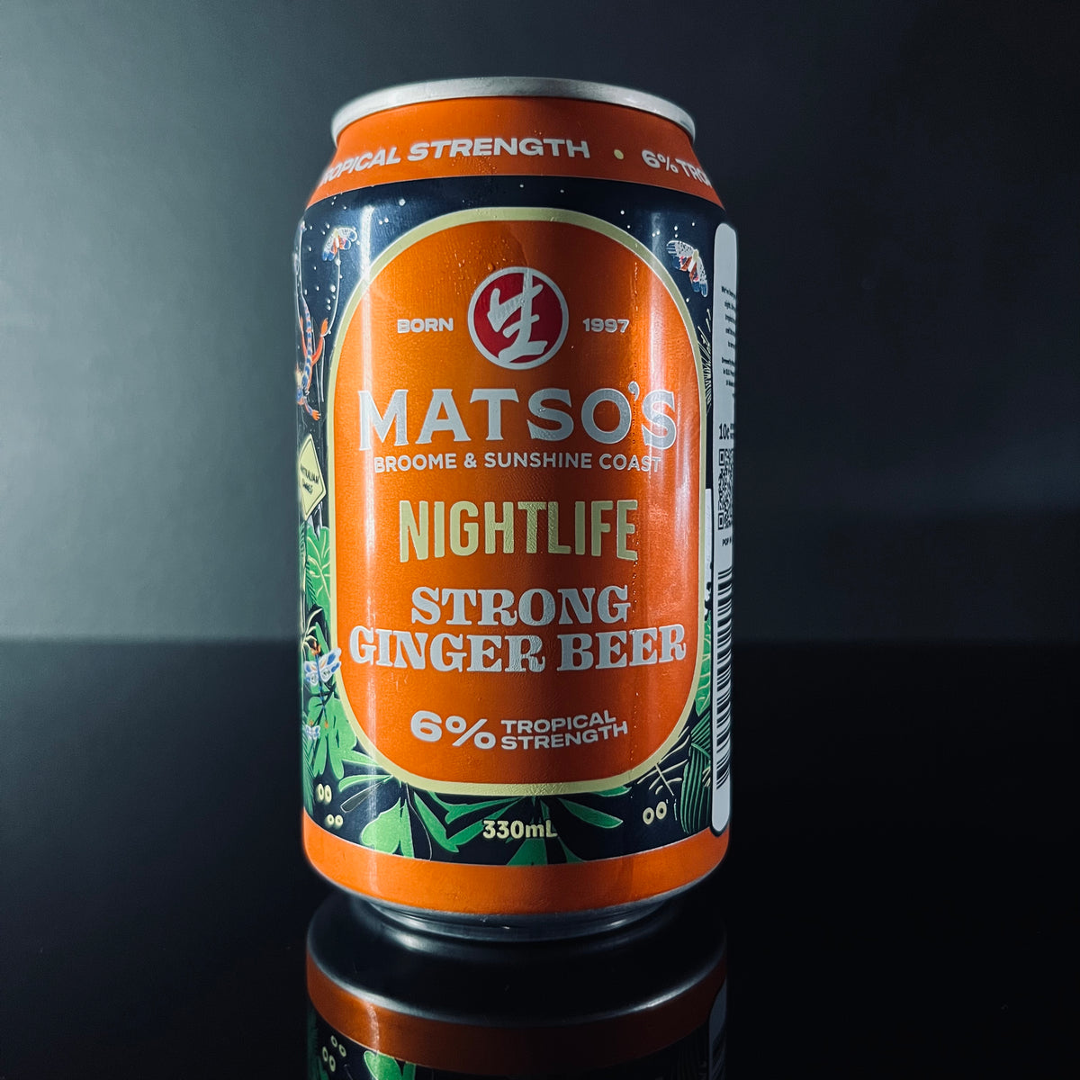 Matso's, Nightlife Strong Ginger Beer, 330ml – My Beer Dealer