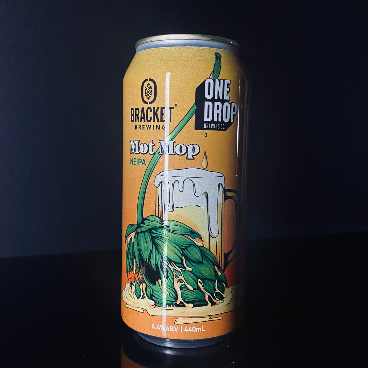 One Drop X Bracket, Mot Mop - NEIPA, 440ml – My Beer Dealer