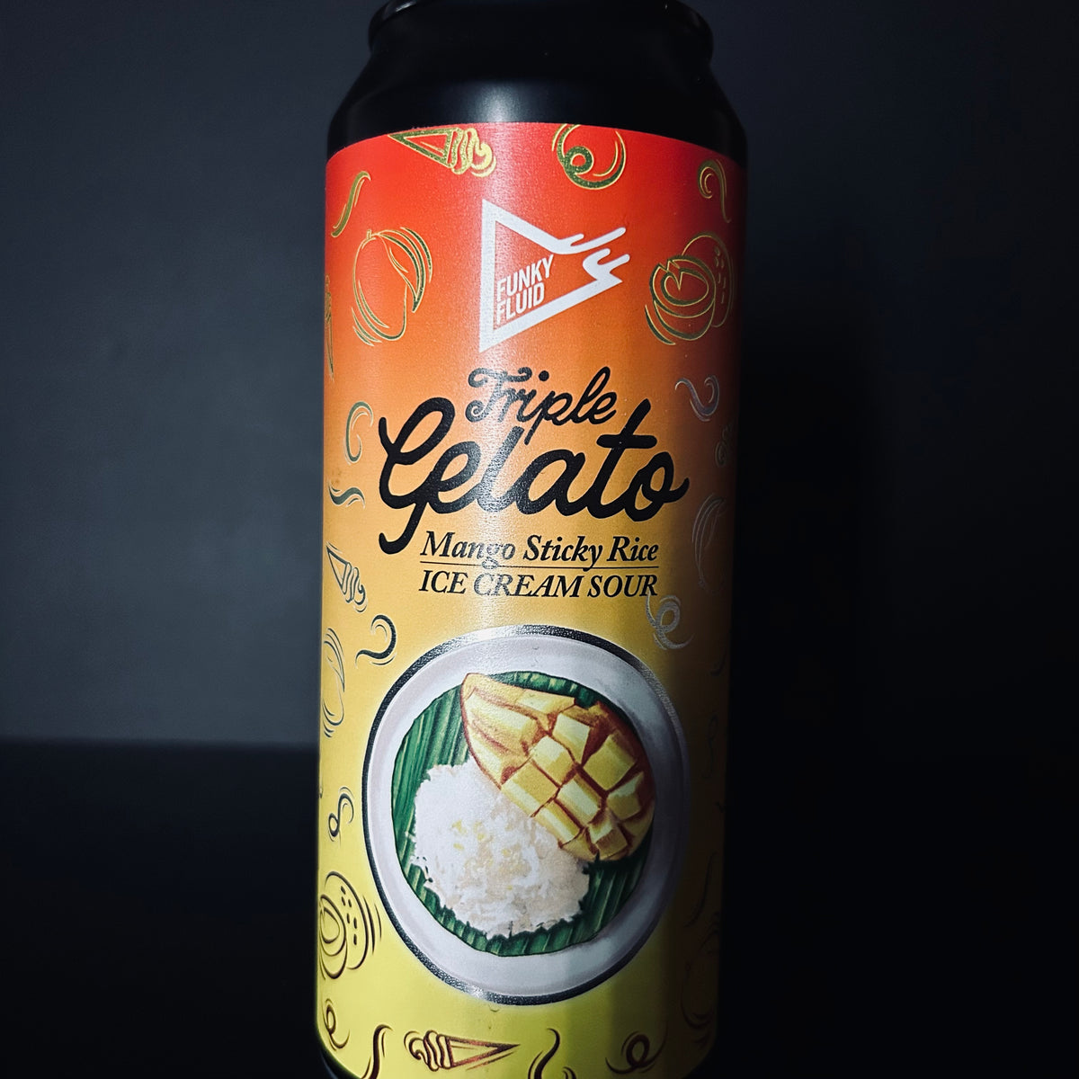 Funky Fluid, Triple Gelato: Mango Sticky Rice, 500ml – My Beer Dealer