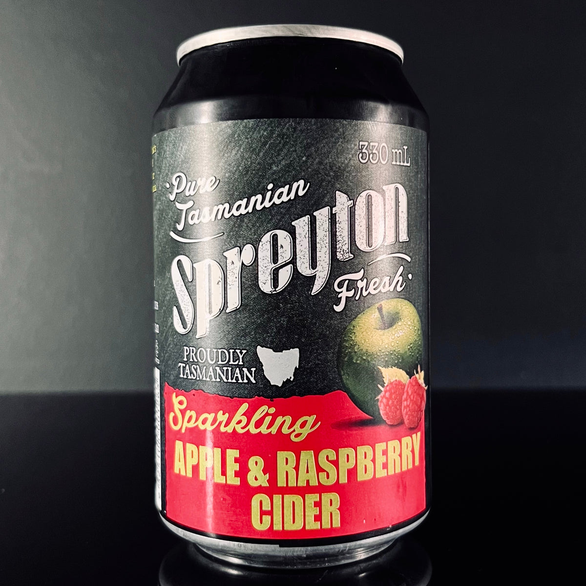 Spreyton, No-Alc Apple Raspberry Cider, 330ml – My Beer Dealer
