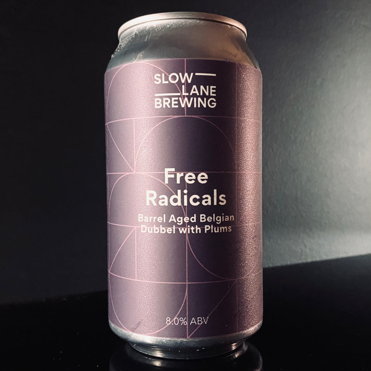Slow Lane, Free Radicals - BA Belgian Dubbel with Plums, 375ml – My ...