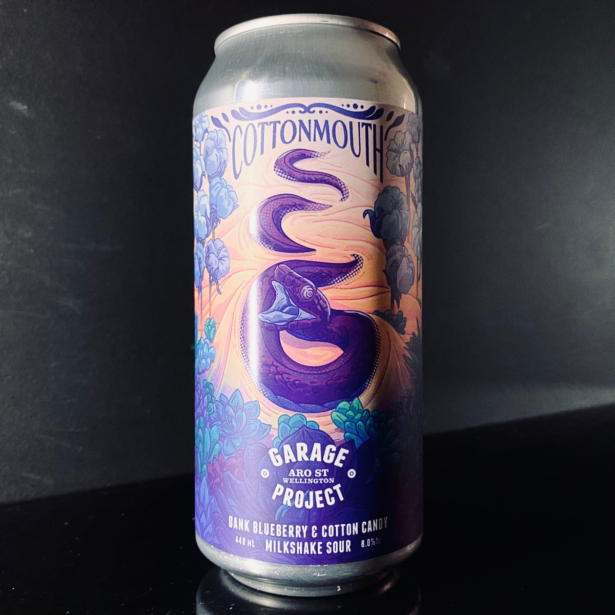 Garage Project, Cottonmouth: Cotton Candy Milkshake Sour, 440ml – My ...