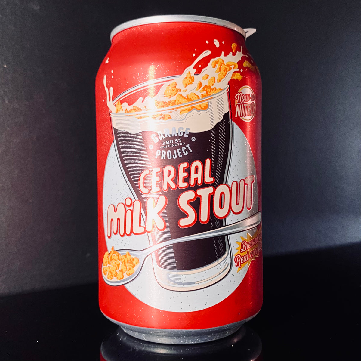 Garage Project, Cereal Milk Stout Nitro, 330ml – My Beer Dealer