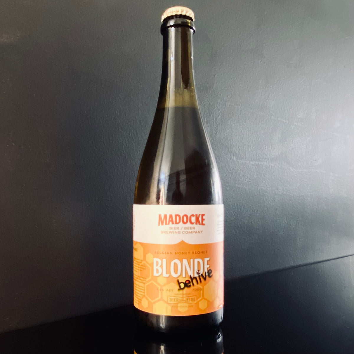Madocke Beer Brewing Co., Honey Blonde Beehive, 750ml – My Beer Dealer