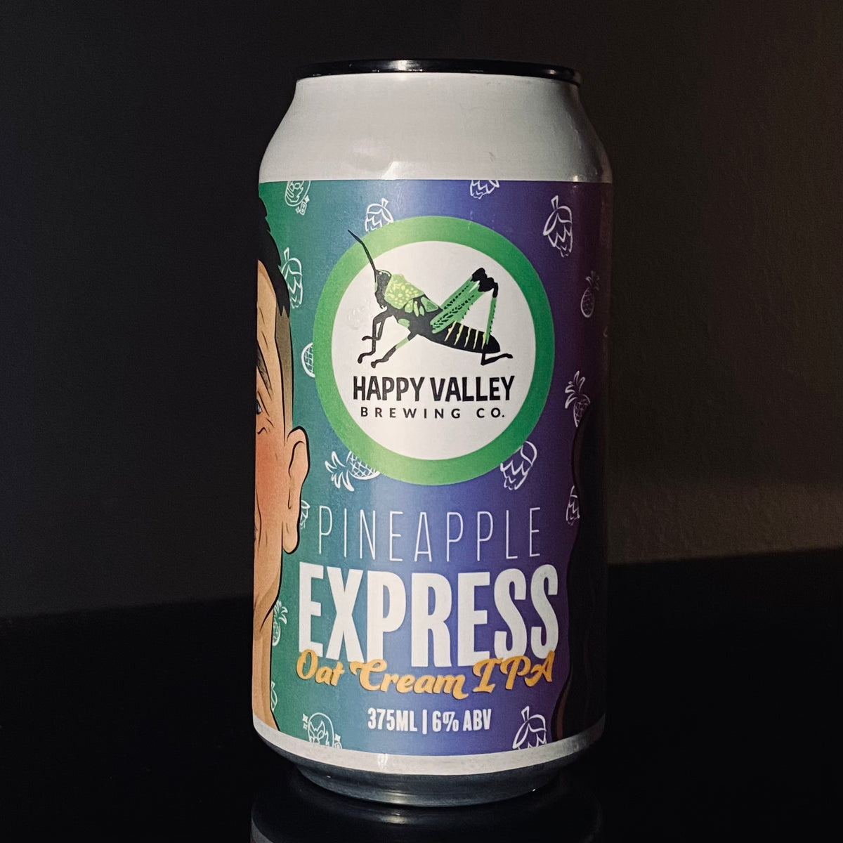 Happy Valley, Pineapple Express Oat Cream IPA, 375ml – My Beer Dealer