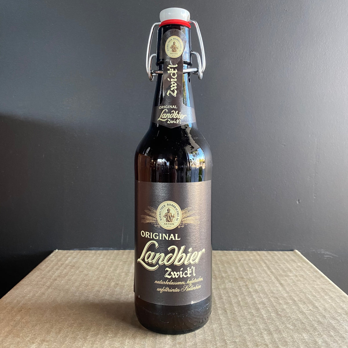 Bayreuther Bierbrauerei, Aktien Landbier Zwick'l Kellerbier, 500ml – My ...