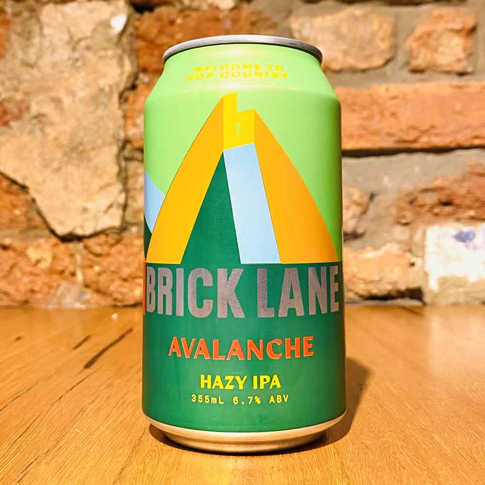 Brick Lane Brewing Co., Avalanche Hazy IPA, 355ml – My Beer Dealer