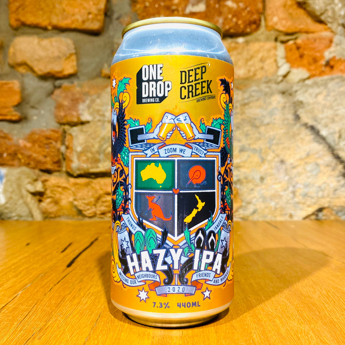 One Drop Brewing Co., One Drop x Deep Creek Hazy IPA, 440ml – My Beer ...