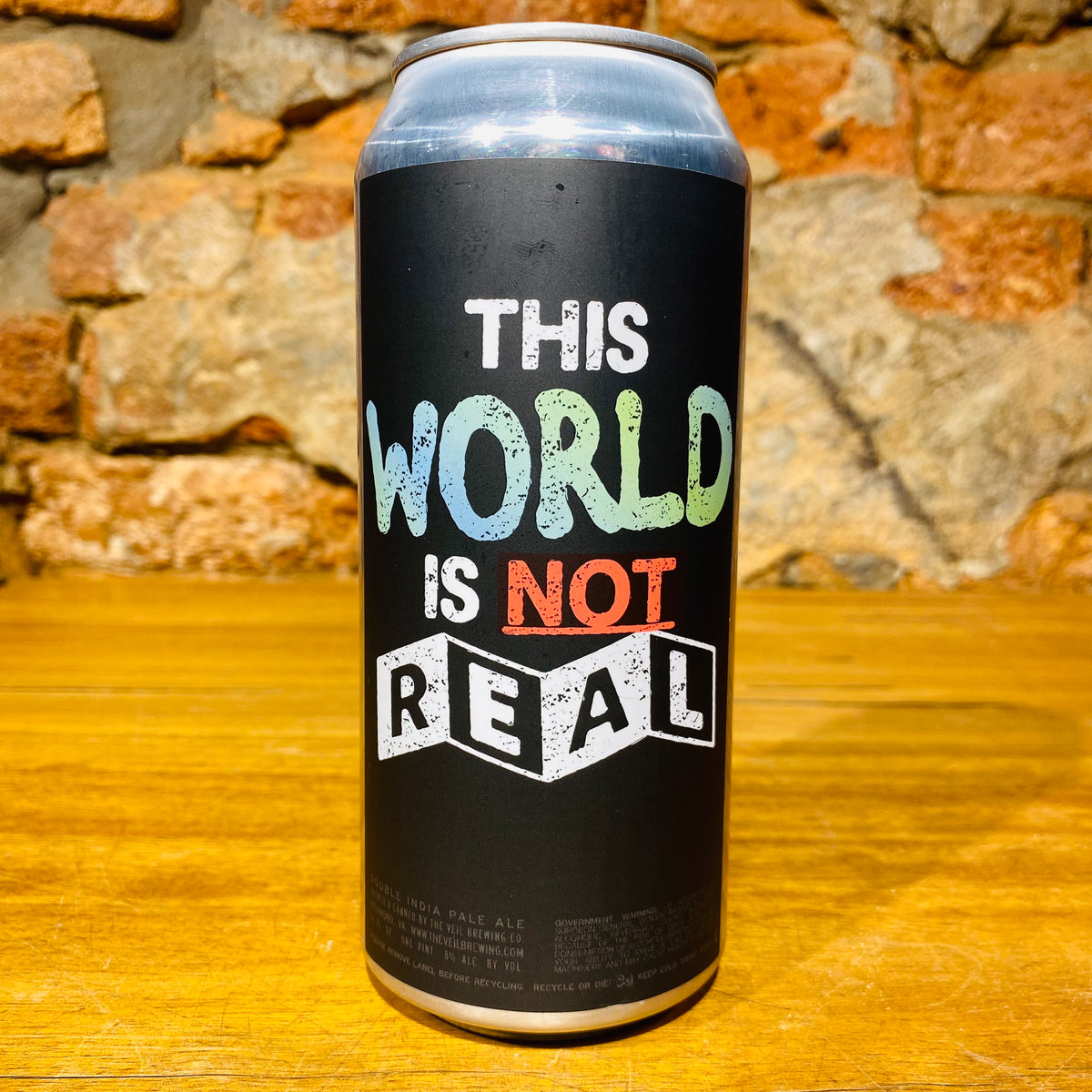 The Veil Brewing Co., This World Is Not Real, 473ml – My Beer Dealer