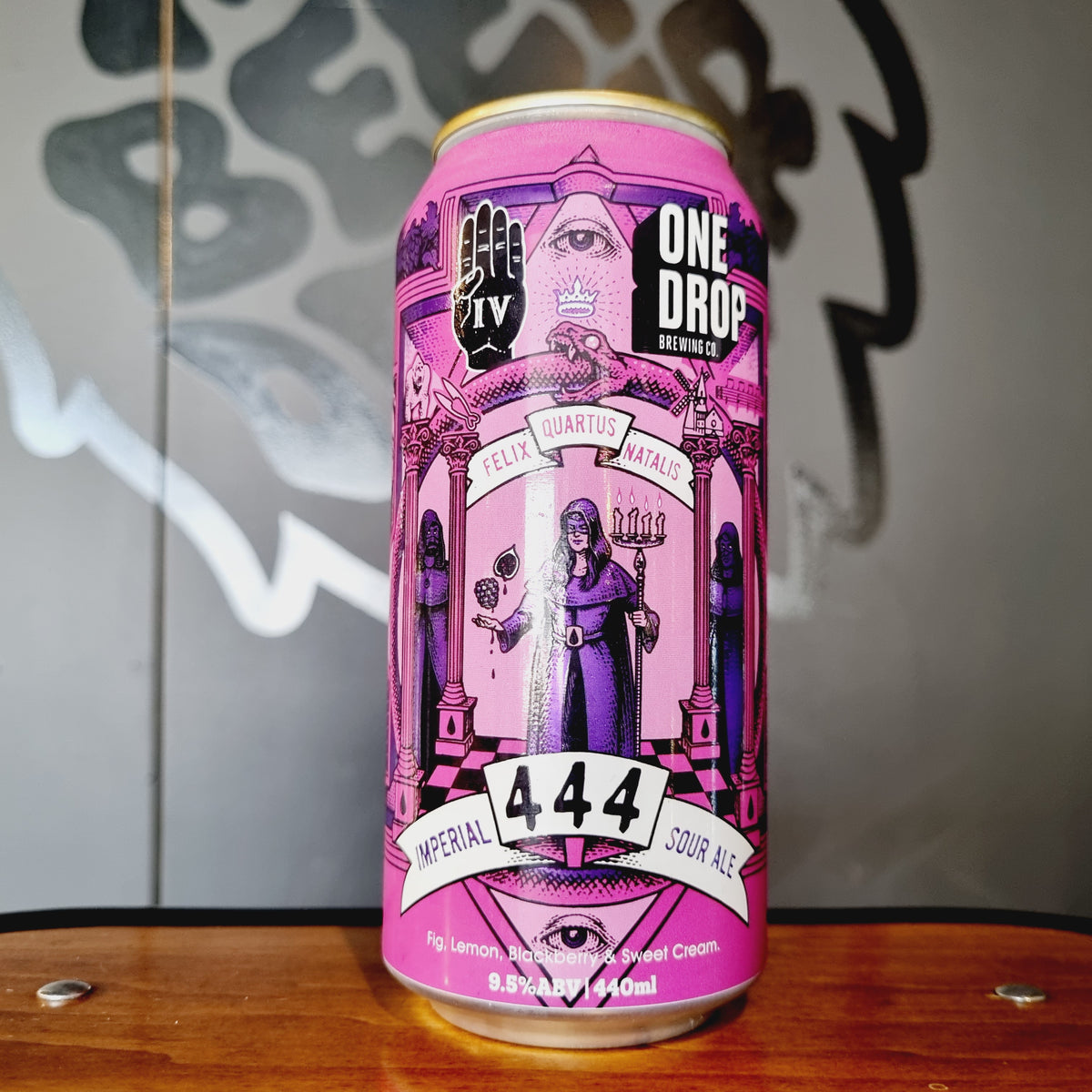 One Drop Brewing Co., 444 Birthday Sour, 440ml – My Beer Dealer